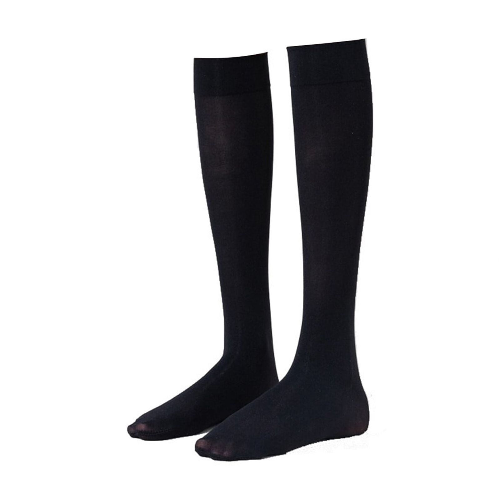 LNMQLPDBS Girls Knee High Socks Kids' Black Stockings Girls Wear Socks ...