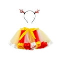 LNMQLPDBS Kids Christmas Tutu Skirt Layered Tulle Tutu Ballet Dance ...