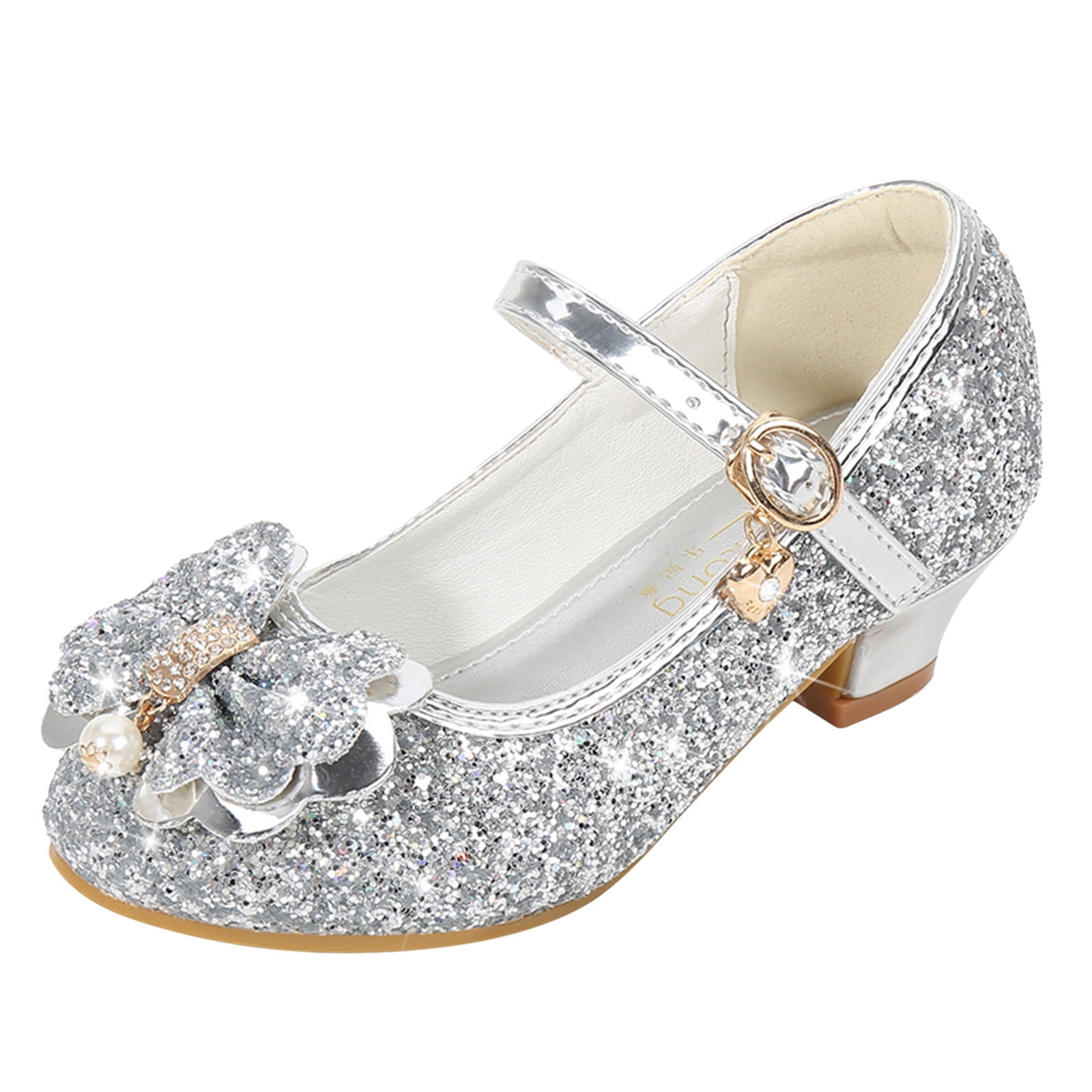 LNMQLPDBS Princess Shoes Girls Heels Princess Dress up Shoes Little ...