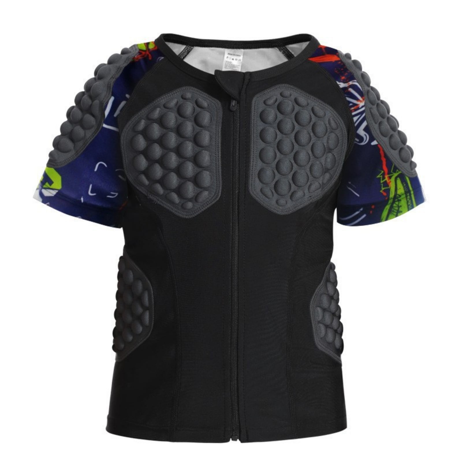 LNMQLPDBS Youth Boys Padded Rib Protector for Kids Girls Sternum Guard ...