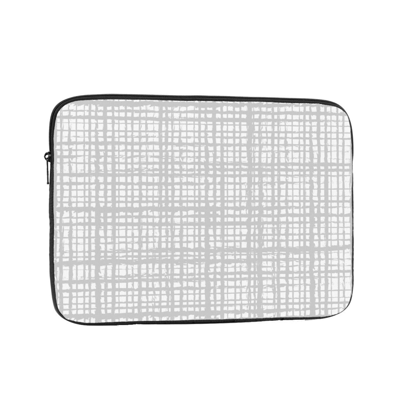 LNWH Abstract Gray Line Texture Pattern Laptop Sleeve, Notebook ...