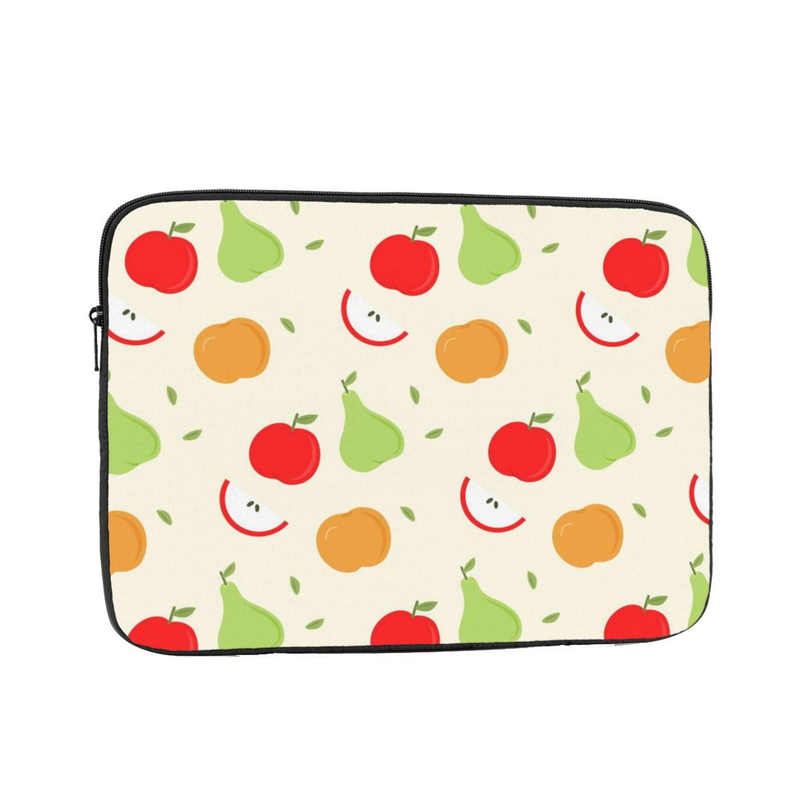 LNWH Apples Pears Fruits Pattern Pattern Laptop Sleeve, Notebook ...