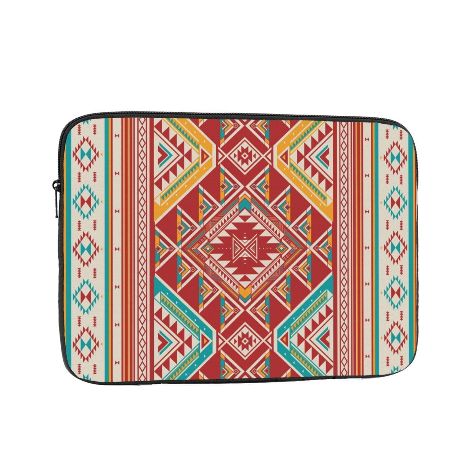 LNWH Aztec Kazakhstan Boho Kazkah Pattern Laptop Sleeve, Notebook ...