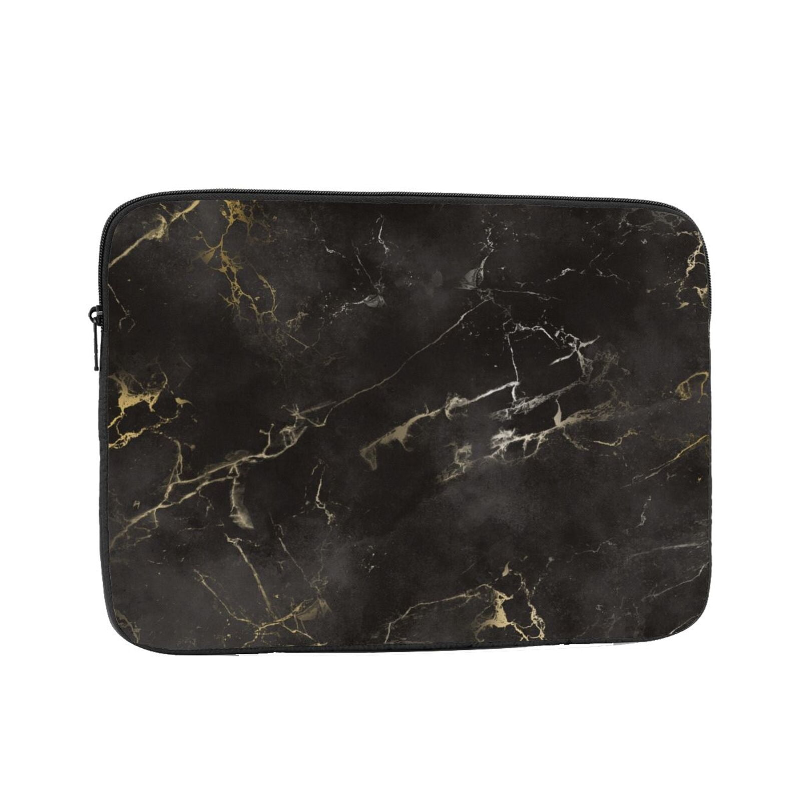 LNWH Black Marble Texture Art Pattern Laptop Sleeve, Notebook Computer ...