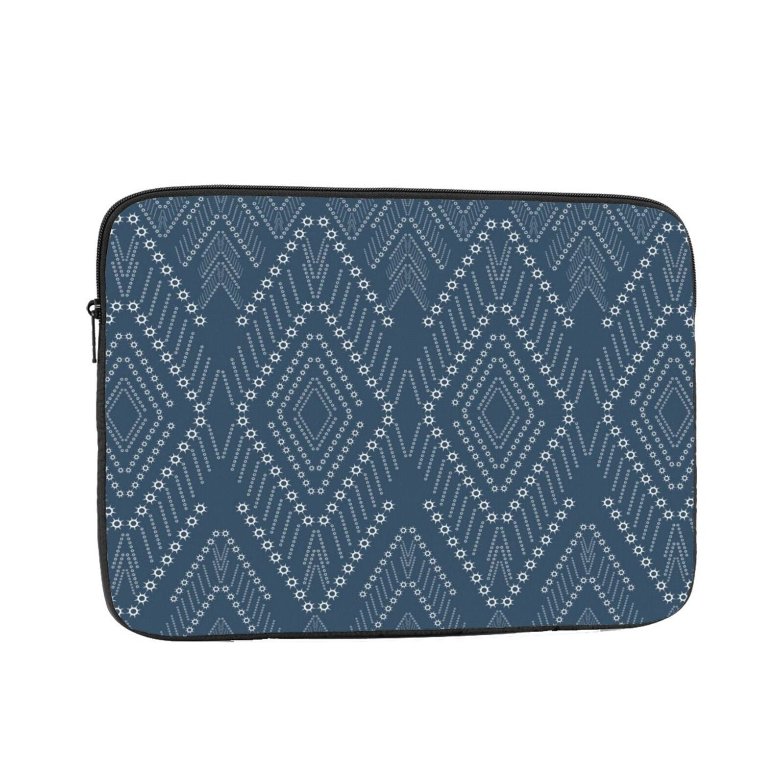 LNWH Boho Zigzag Circle Art Pattern Laptop Sleeve, Notebook Computer ...