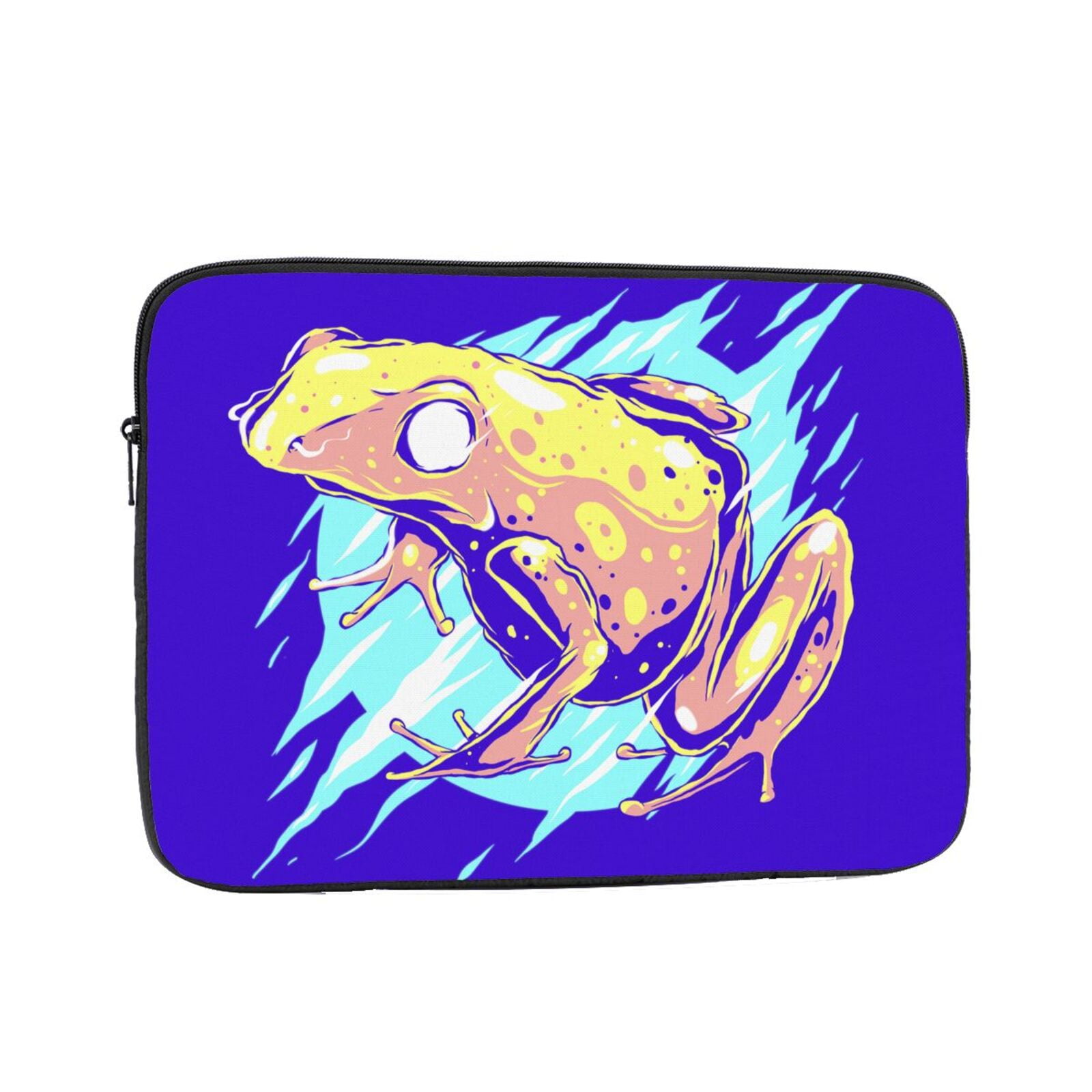 LNWH Colorful Abstract Frog Pattern Laptop Sleeve, Notebook Computer ...