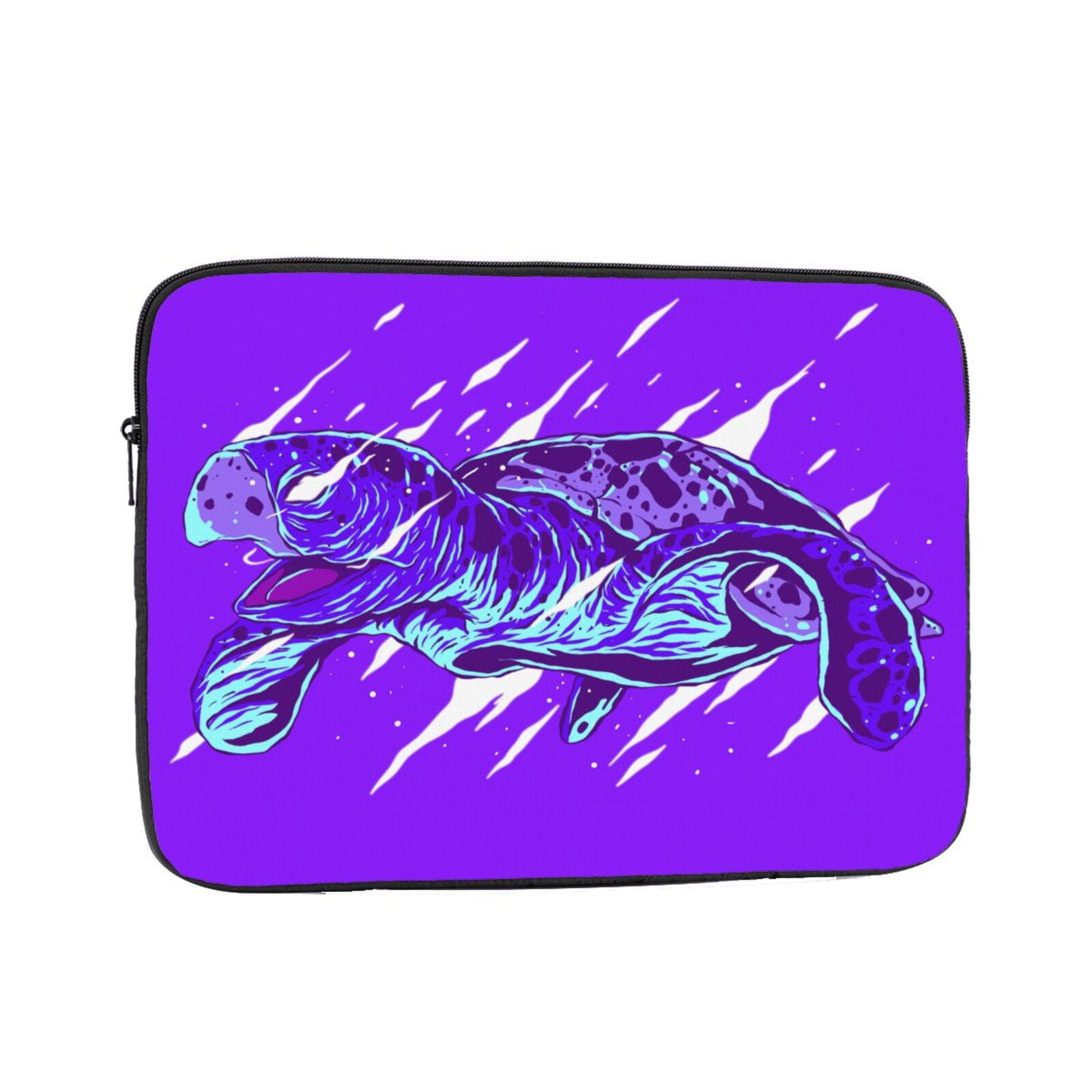 LNWH Colorful Abstract Turtle Pattern Laptop Sleeve, Notebook Computer ...