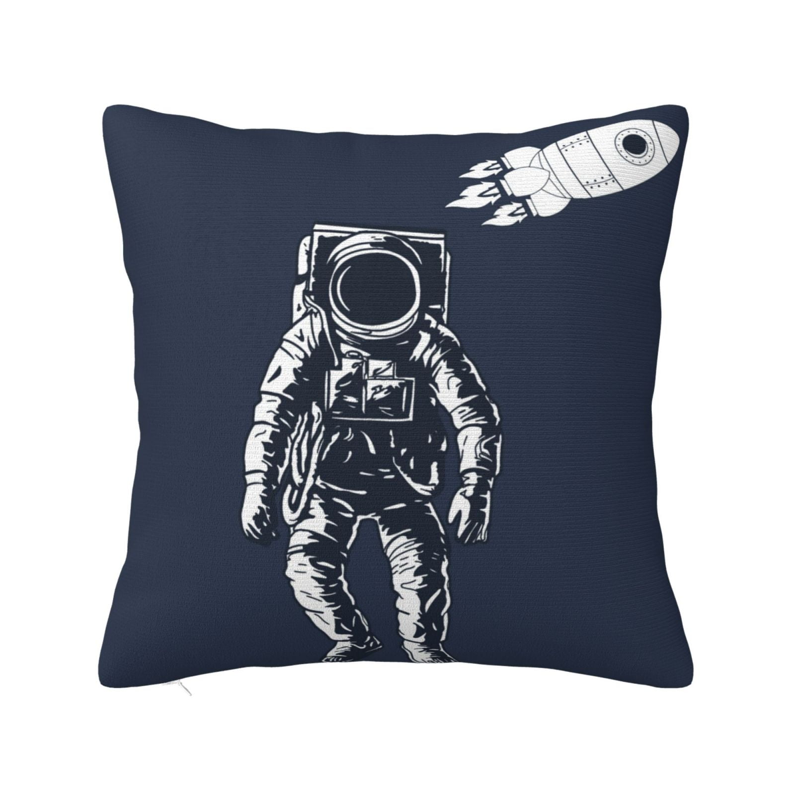 LNWH Decorative Pillow Covers, Future Astronaut Square Sofa Decorative ...