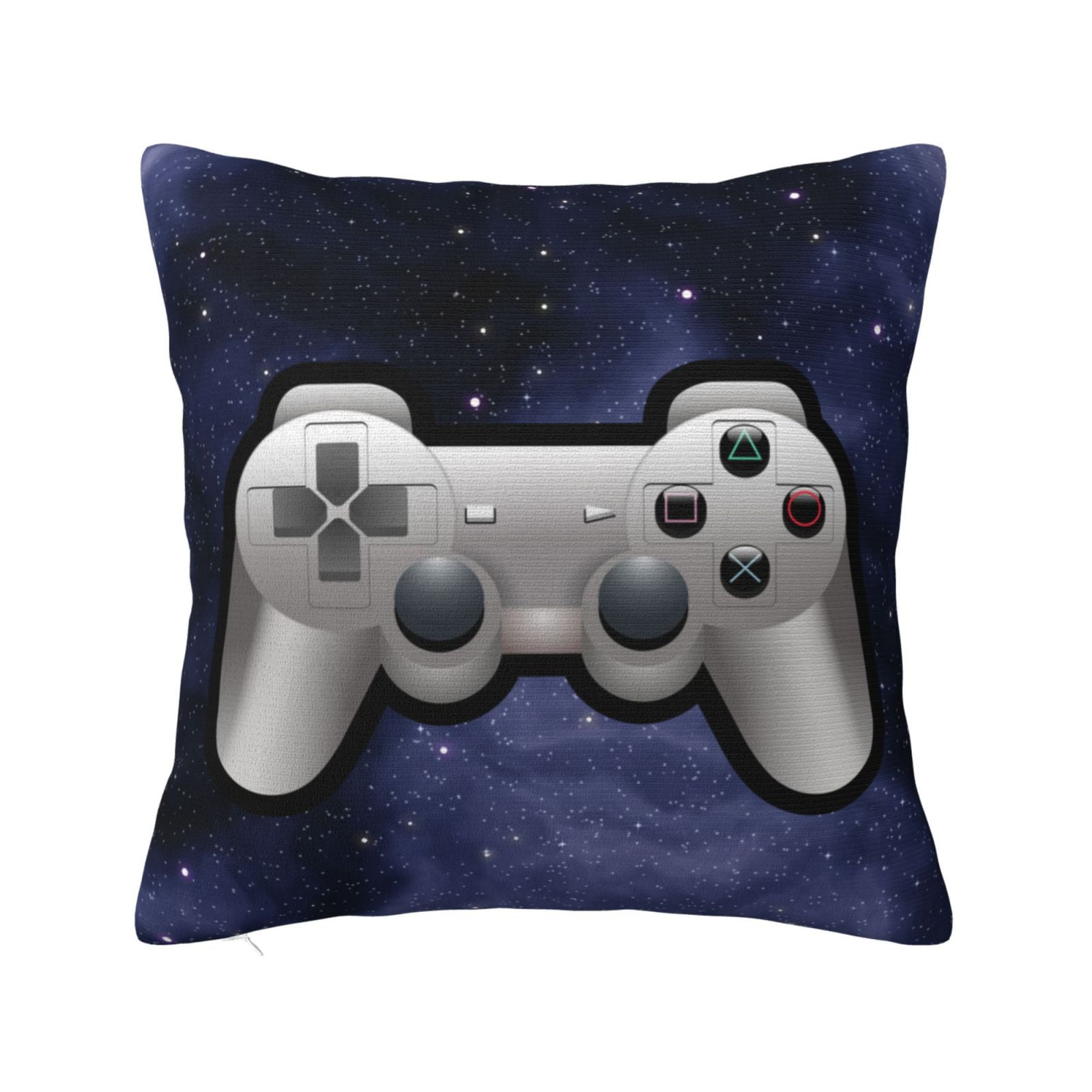LNWH Decorative Pillow Covers, Universe Stars Game Controller Square ...