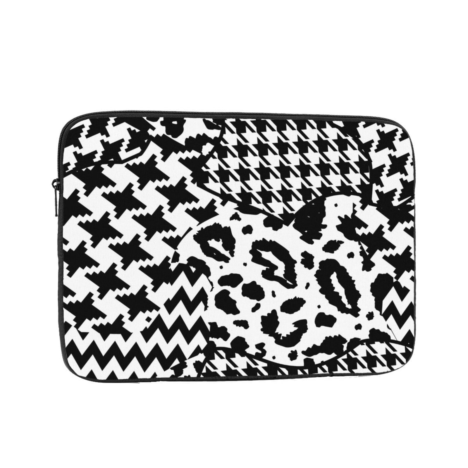 LNWH Fashion Animal Leopard Stripes Pattern Laptop Sleeve, Notebook Computer Pocket Tablet ...