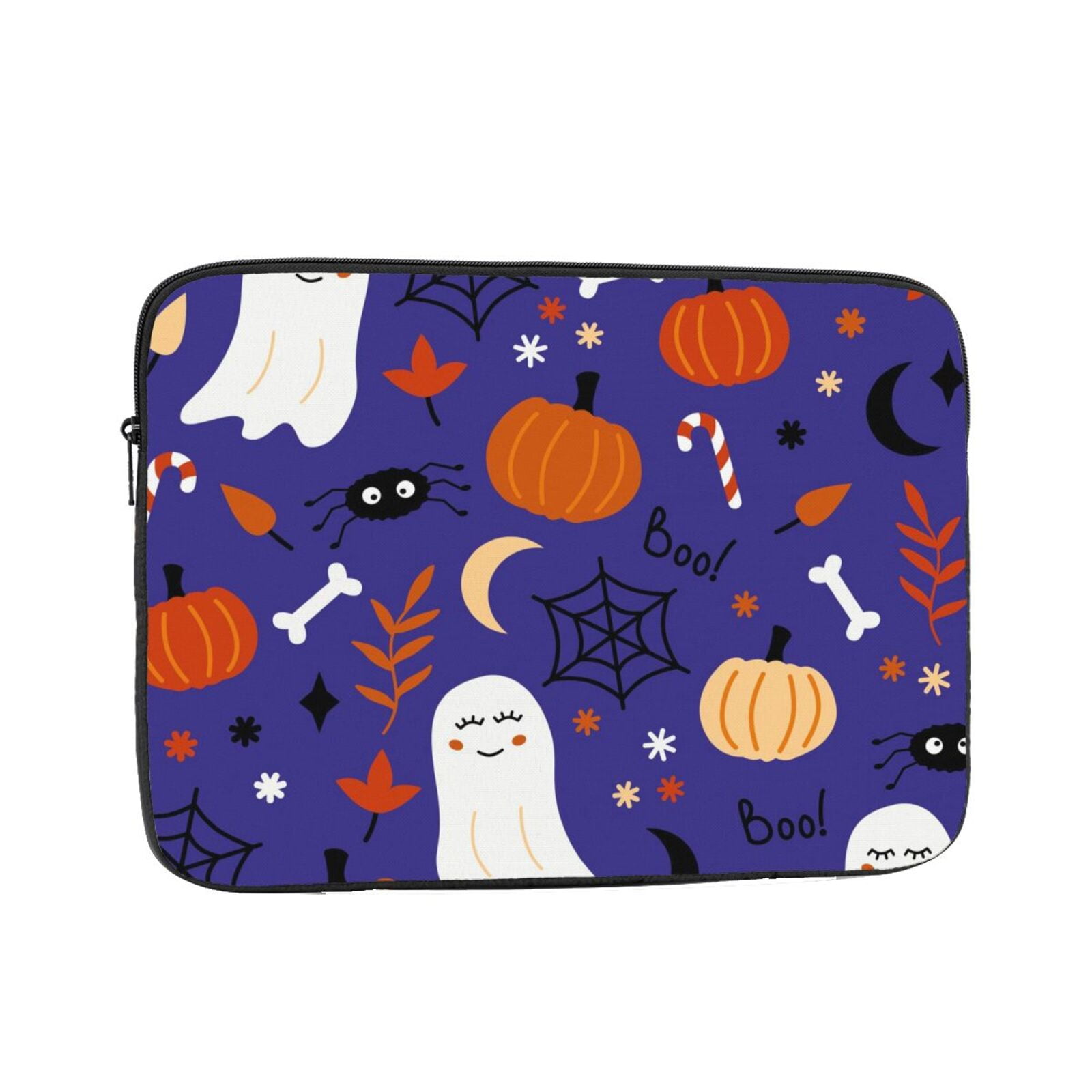 LNWH Ghost Spiders Pumpkins Purple Pattern Laptop Sleeve, Notebook ...