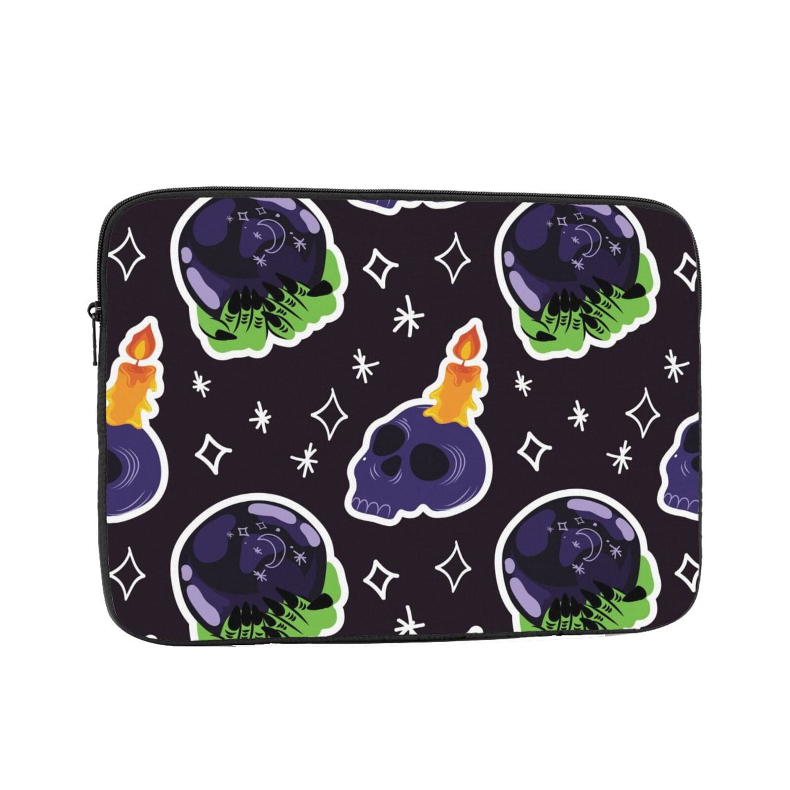 LNWH Halloween Night Scary Horror Skull Pattern Laptop Sleeve, Notebook ...