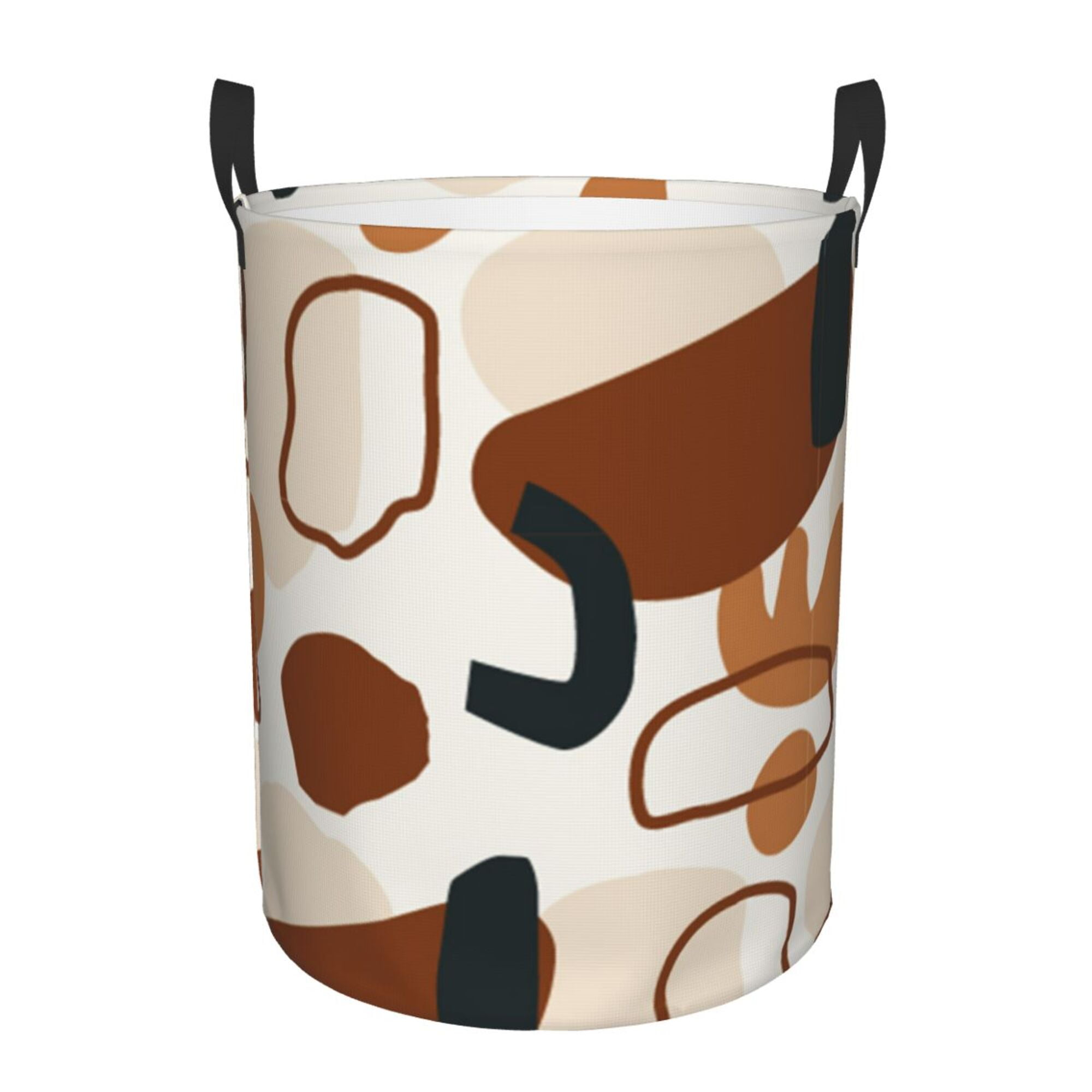 LNWH Laundry Basket, Hand Drawn Flat Abstract Doodle Pattern Foldable ...