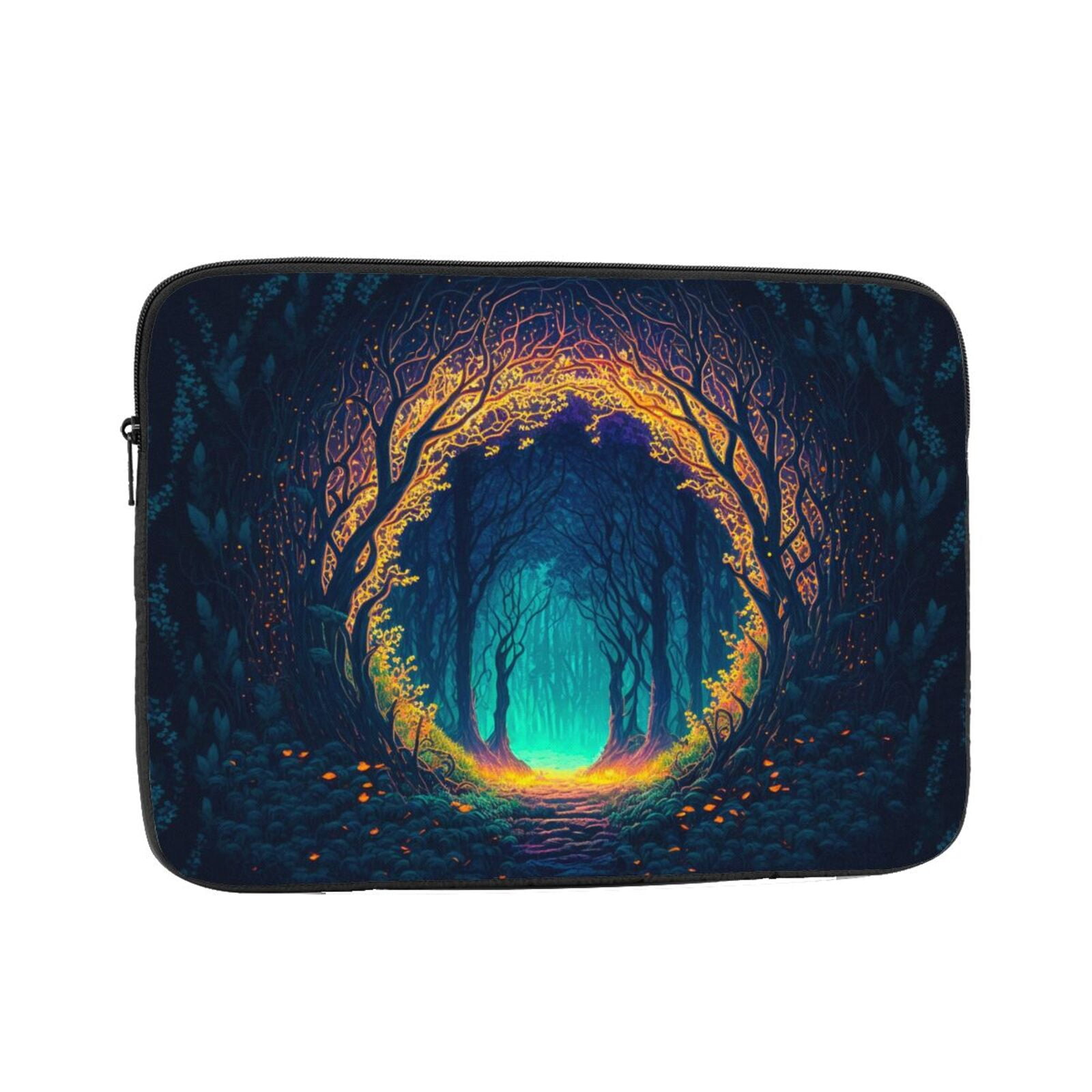 LNWH Magical Woods Pattern Laptop Sleeve, Notebook Computer Pocket ...
