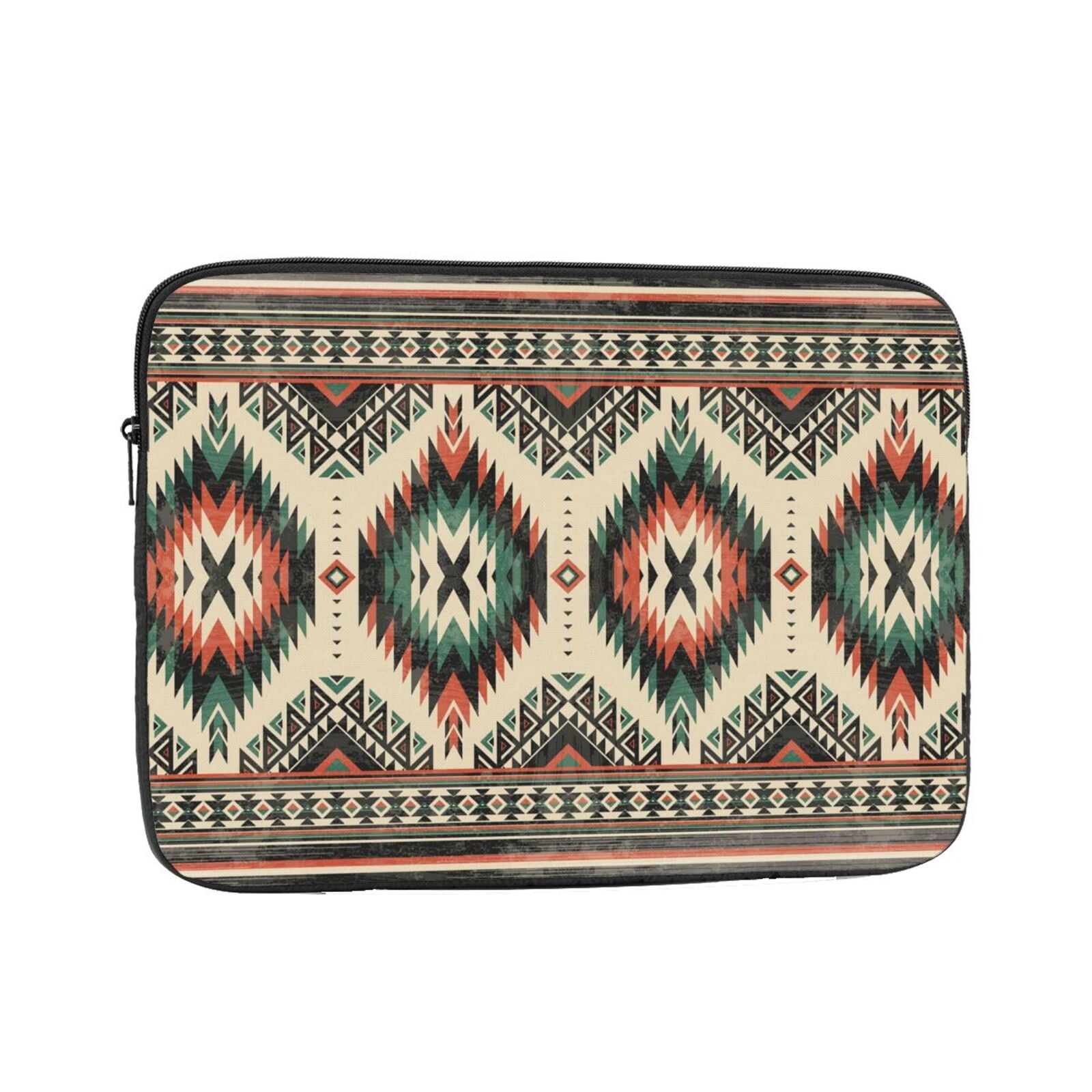 LNWH Native American Indian Geometric Pattern Laptop Sleeve, Notebook ...