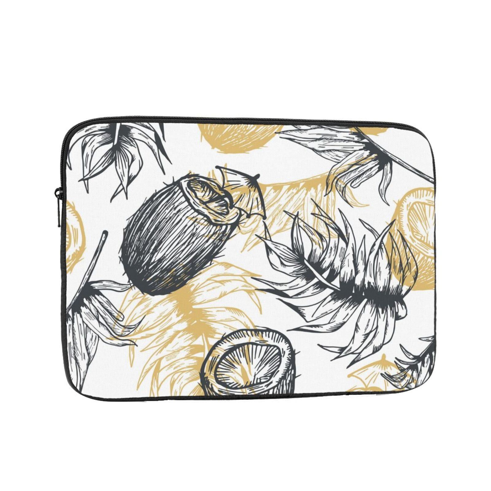 LNWH Palm Leaves Coconut Branch Pattern Laptop Sleeve, Notebook ...