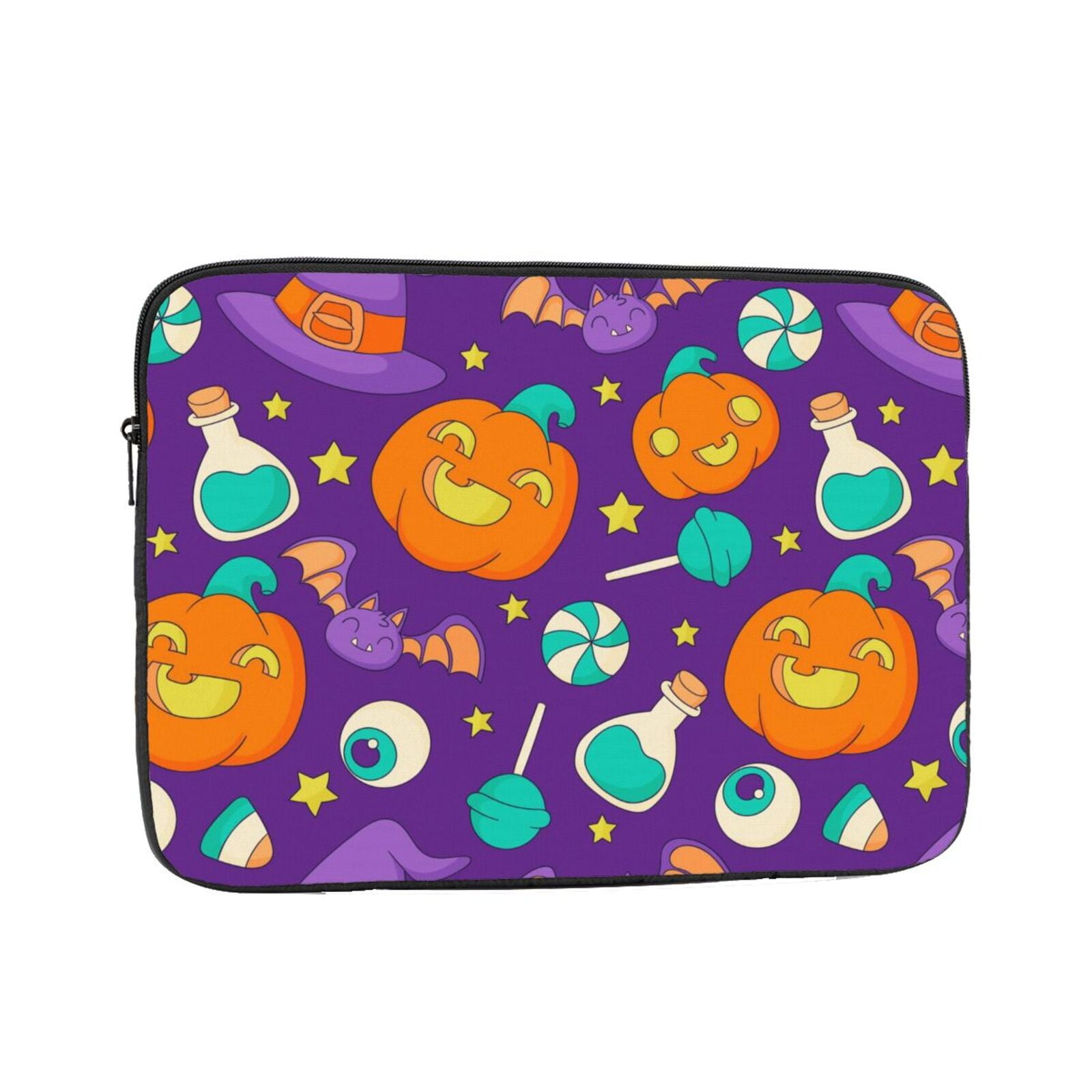 LNWH Pumpkin Hat Potion Magic Pattern Laptop Sleeve, Notebook Computer ...