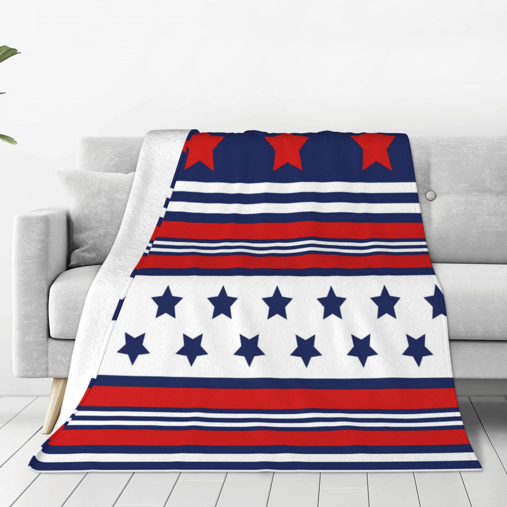 LNWH Texture Abstrac Line Modern Pattern Throw Blanket, Flannel Sofa ...