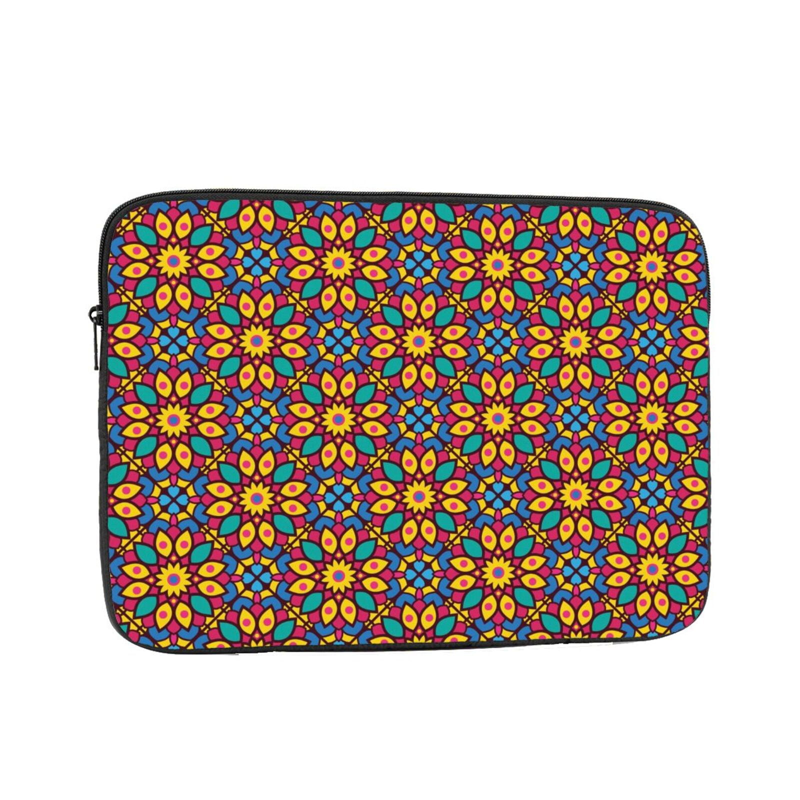 LNWH Tribal Ethnic Aztec Paisley Pattern Laptop Sleeve, Notebook ...
