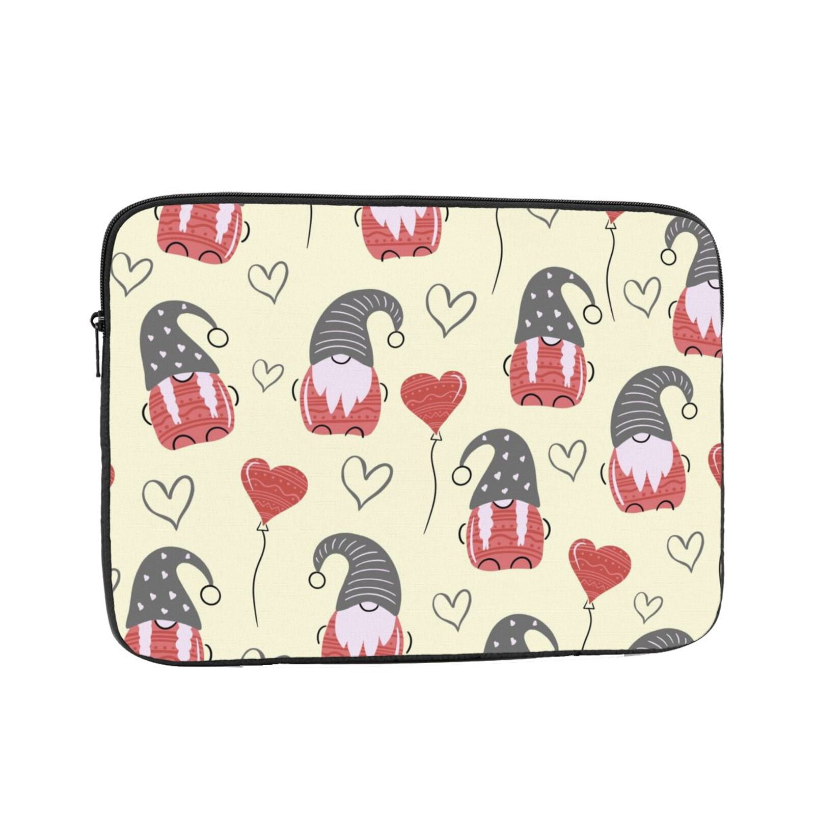 LNWH Valentine Cute Gnomes Pattern Laptop Sleeve, Notebook Computer ...