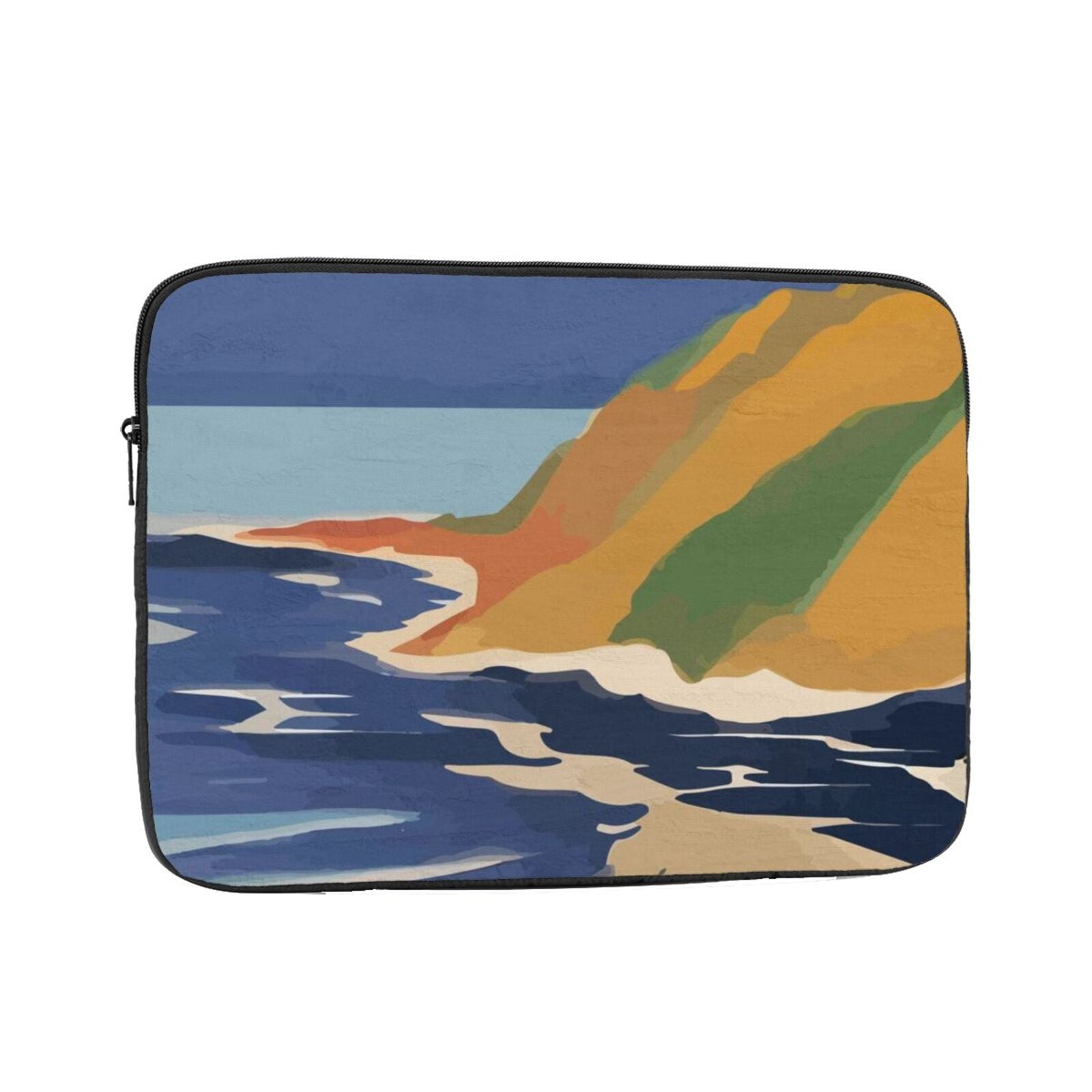 LNWH Vintage Mountain Landscape Pattern Laptop Sleeve, Notebook ...