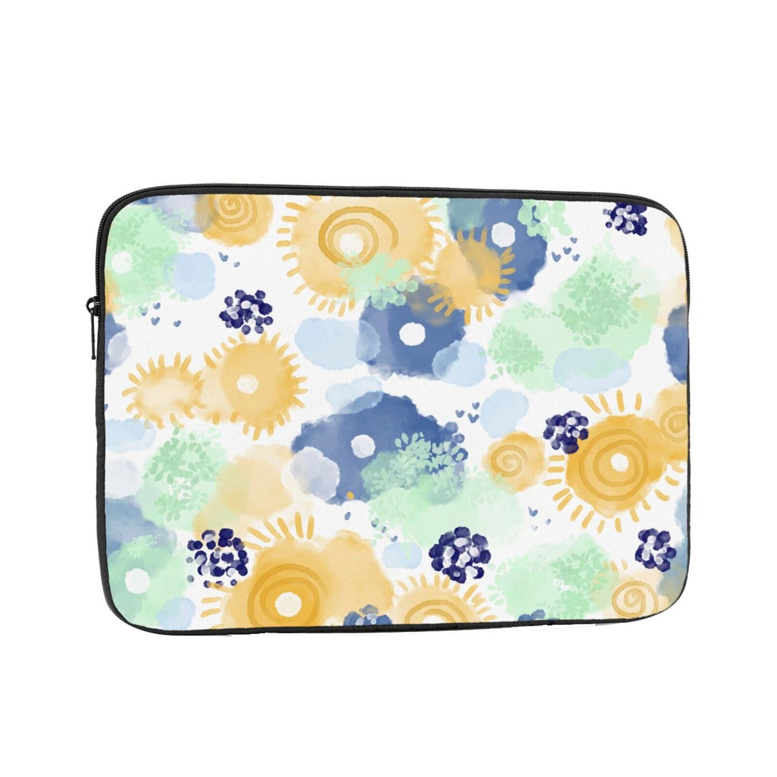 LNWH Watercolor Abstract Texture Art Pattern Laptop Sleeve, Notebook ...