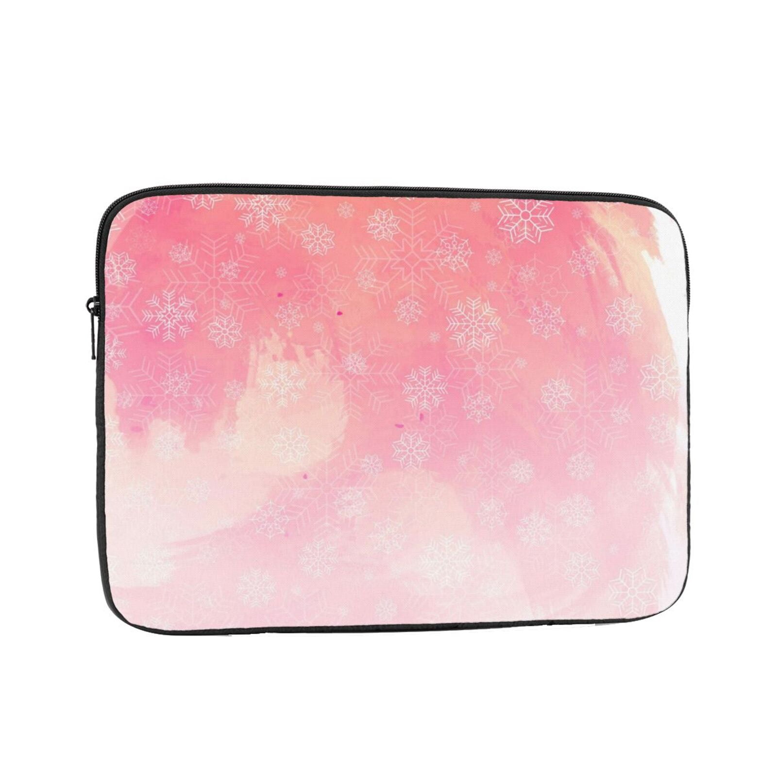 LNWH Watercolor Christmas Eve Snowflakes Pattern Laptop Sleeve ...