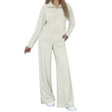 LNWUY 2 Piece Sets for Women 2026 Spring Outfits Sweatsuit Loose Fit ...