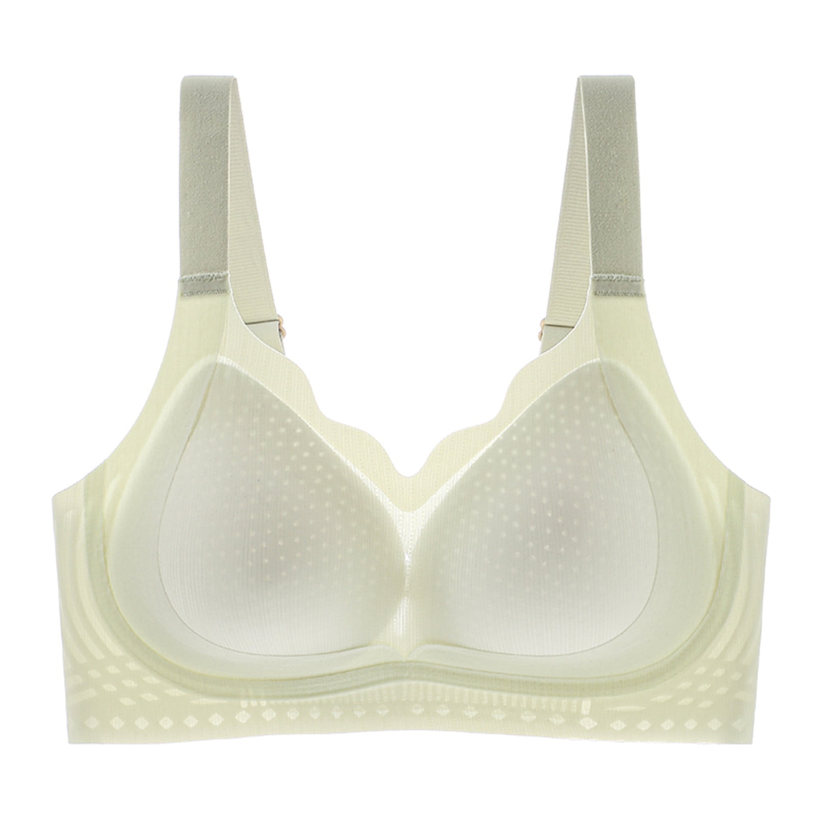 LNWUY Full Coverage Padded Minimizer Bras Wireless Back Smoothing ...