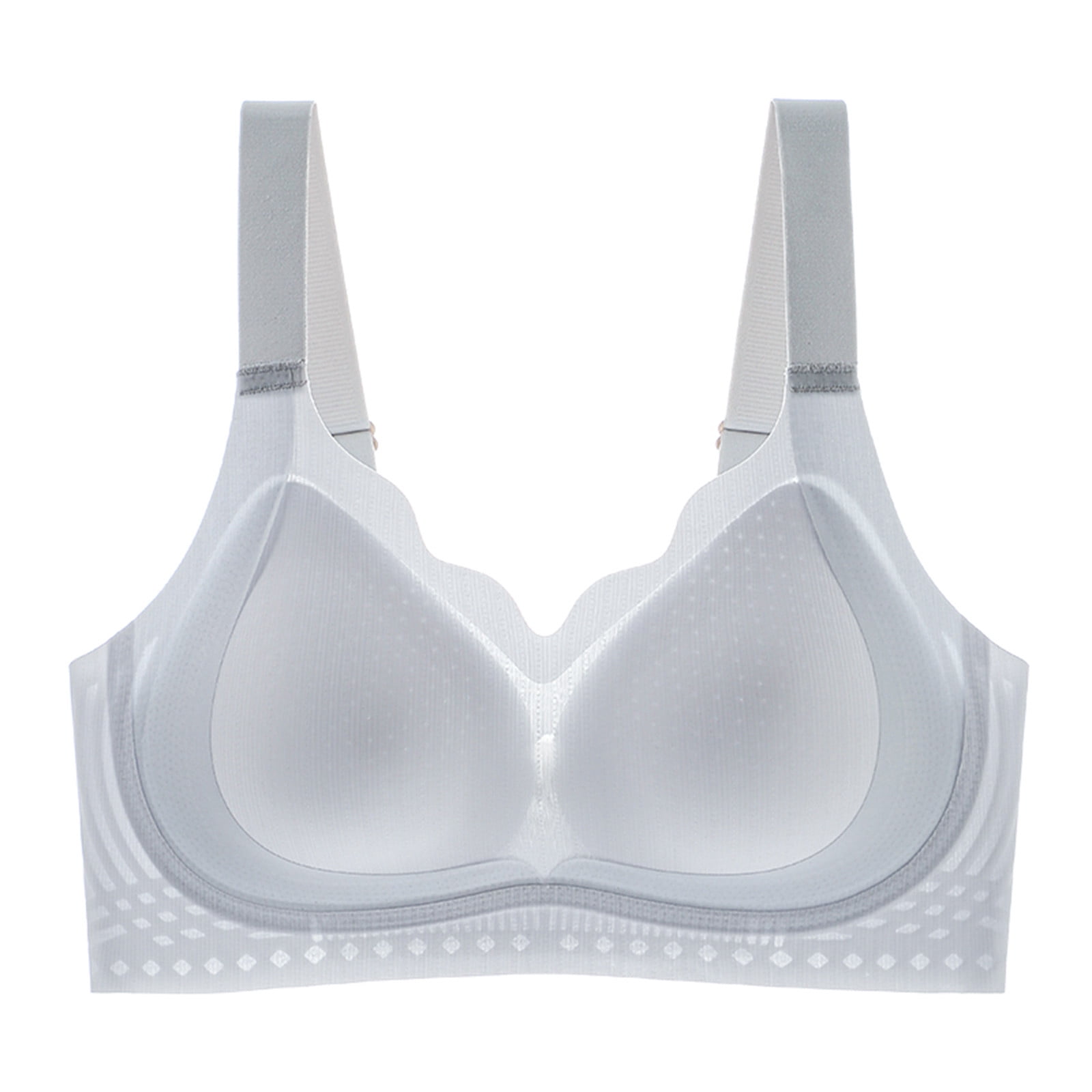 LNWUY Full Coverage Padded Minimizer Bras Wireless Back Smoothing ...