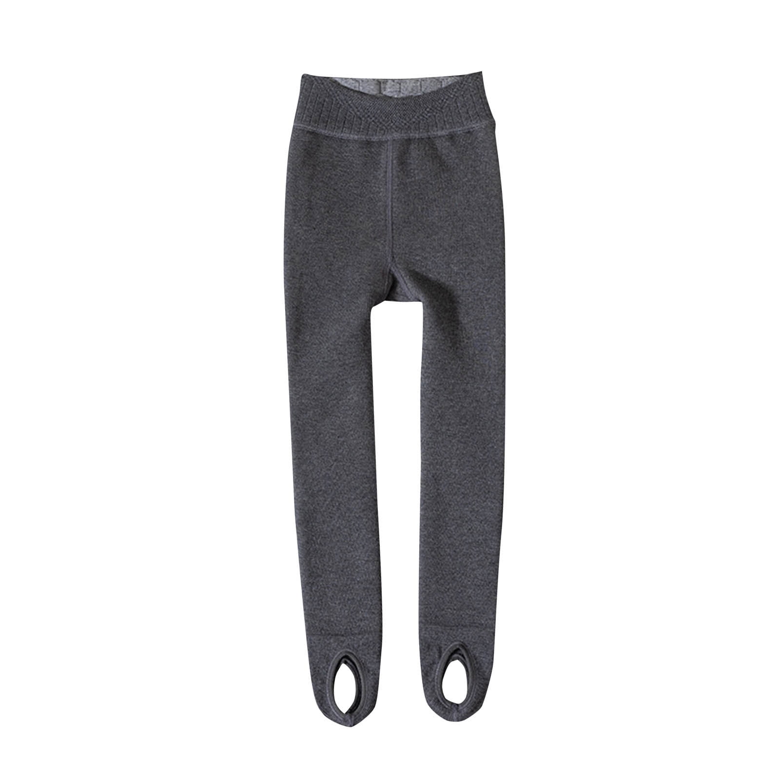 LNWUY Girls Autumn and Winter Solid Color Padded Thickened Bottoming ...