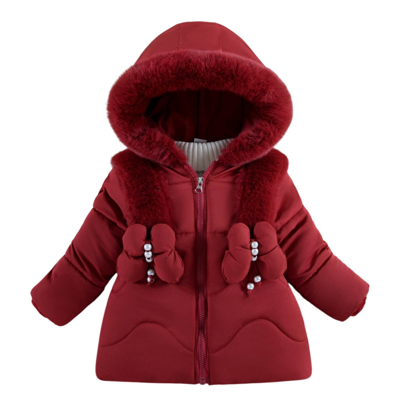LNWUY Girls Winter Clothes Plus Velvet Thickened Fashionable Middle And ...