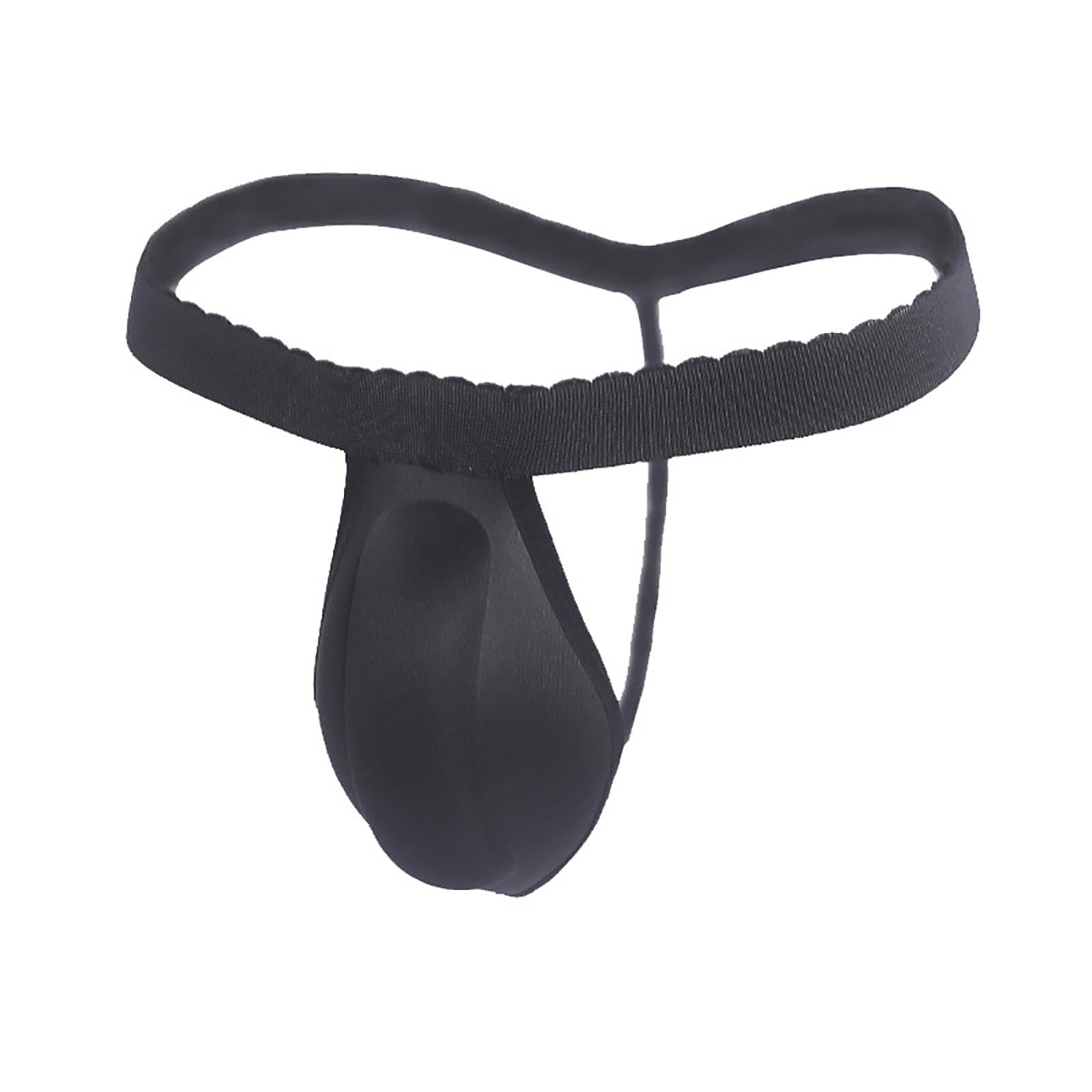 LNWUY Jockstraps for Men Thong Underwear Dual Pouch Jock Strap ...