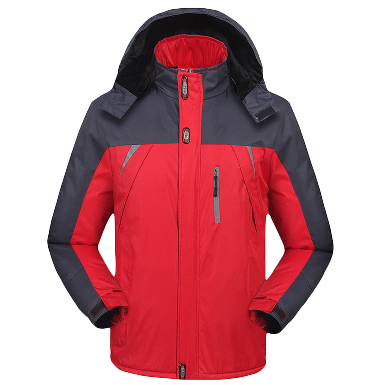 LNWUY (L-5XL) Big and Tall Men's Winter Waterproof windproof Jackets ...