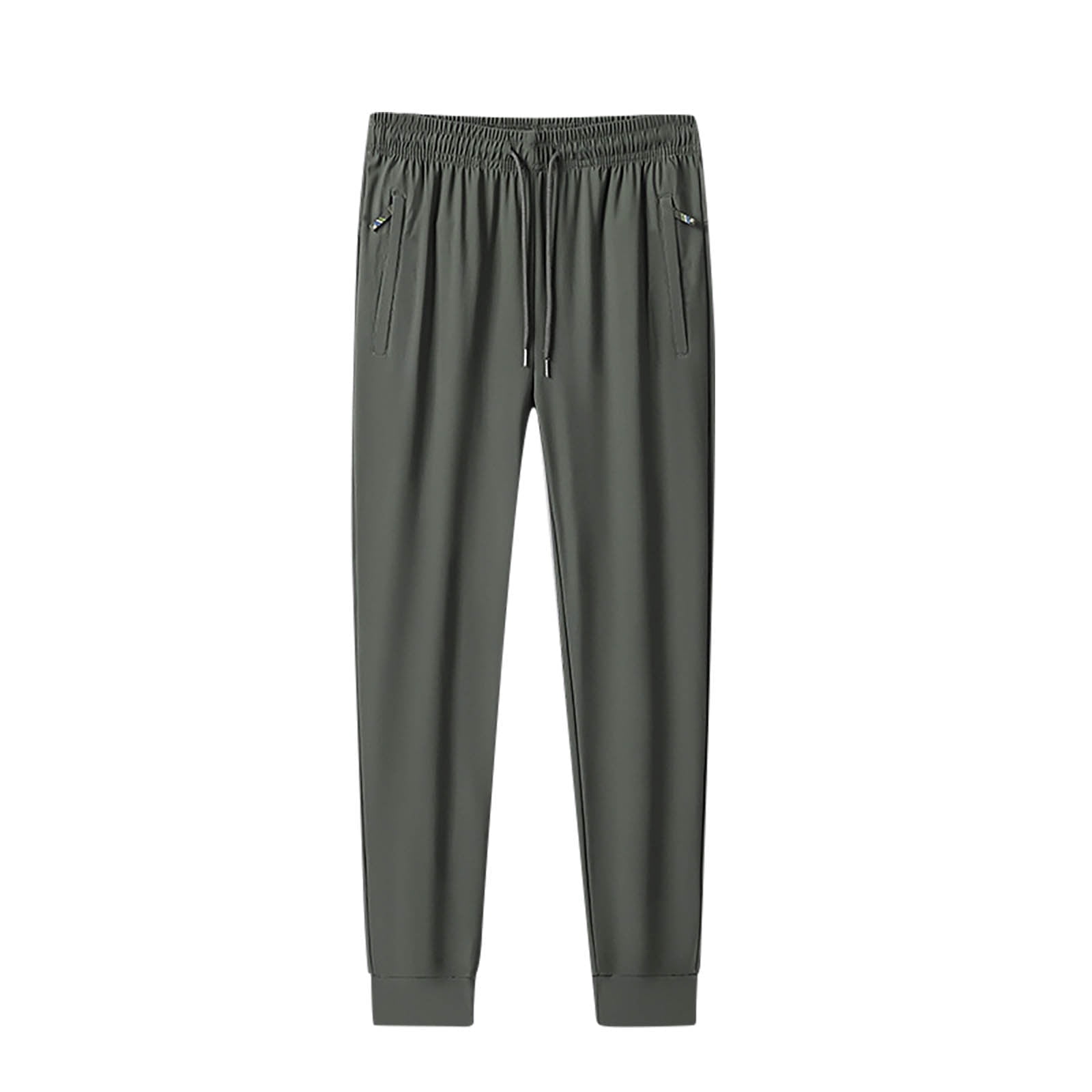 LNWUY (L-6XL)Big and Tall Men’s Athletic Pants Open Bottom Lightweight ...