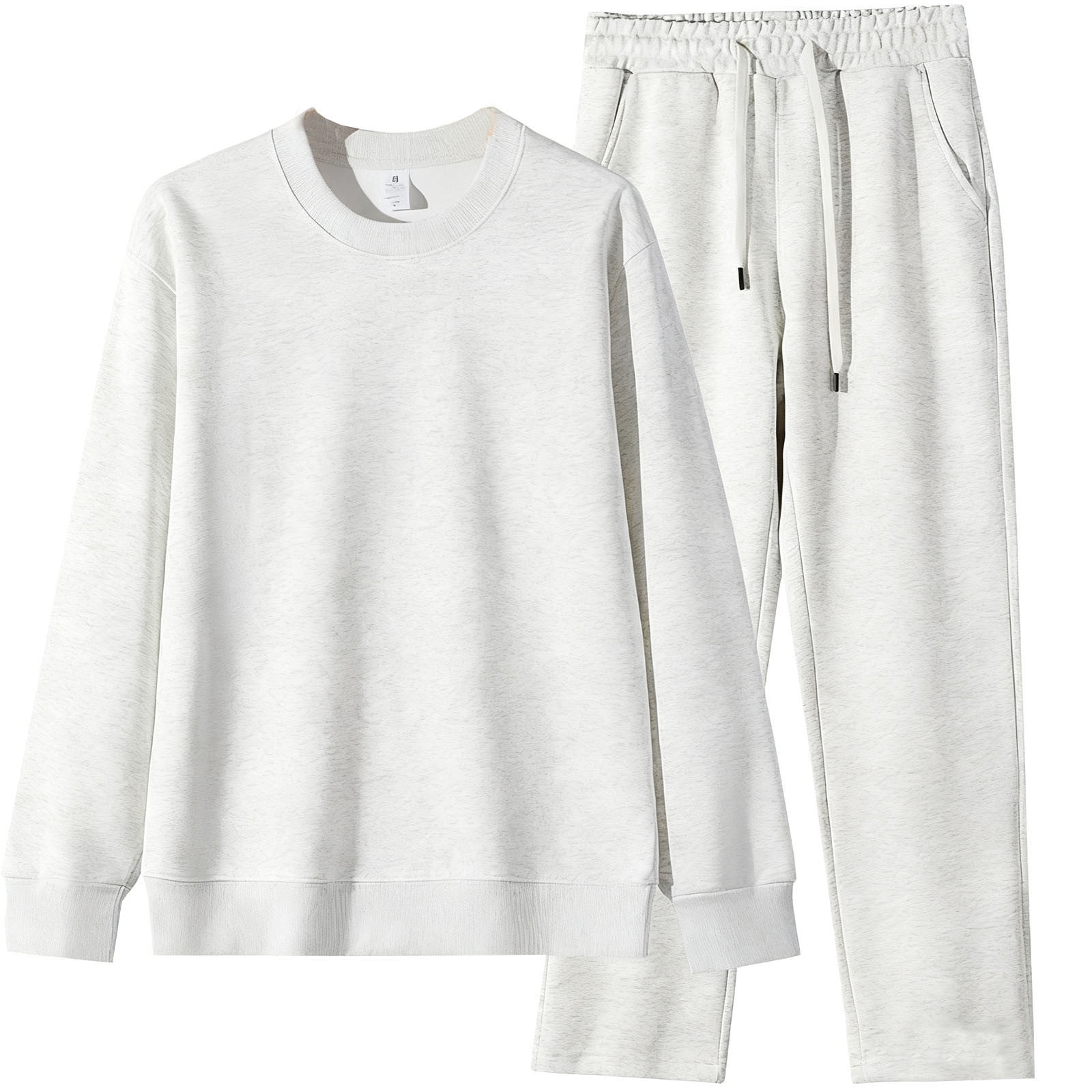 LNWUY (M-5XL) Mens Plus Size Tracksuit Set Cotton Casual Athletic ...