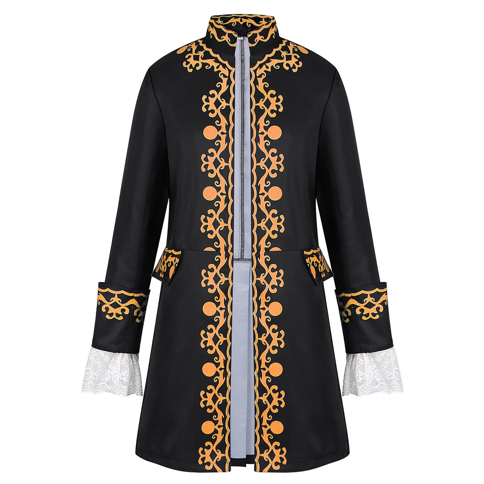 LNWUY Men's Medieval Costumes Role Play Halloween Stage Costumes Medium ...