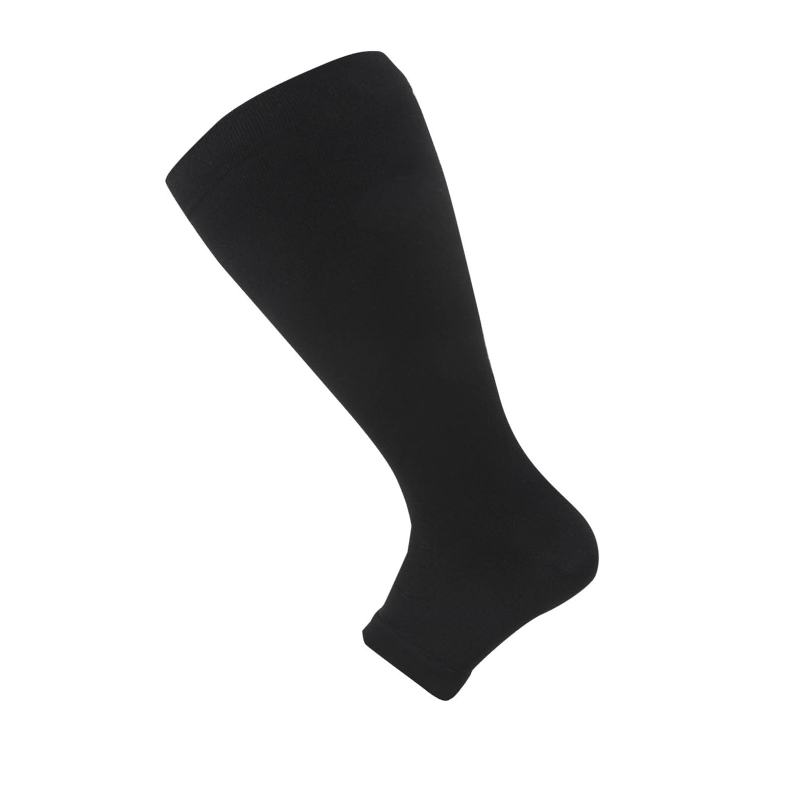 LNWUY Open Toe Plus Size Compression Socks for Women Men Toeless Wide ...