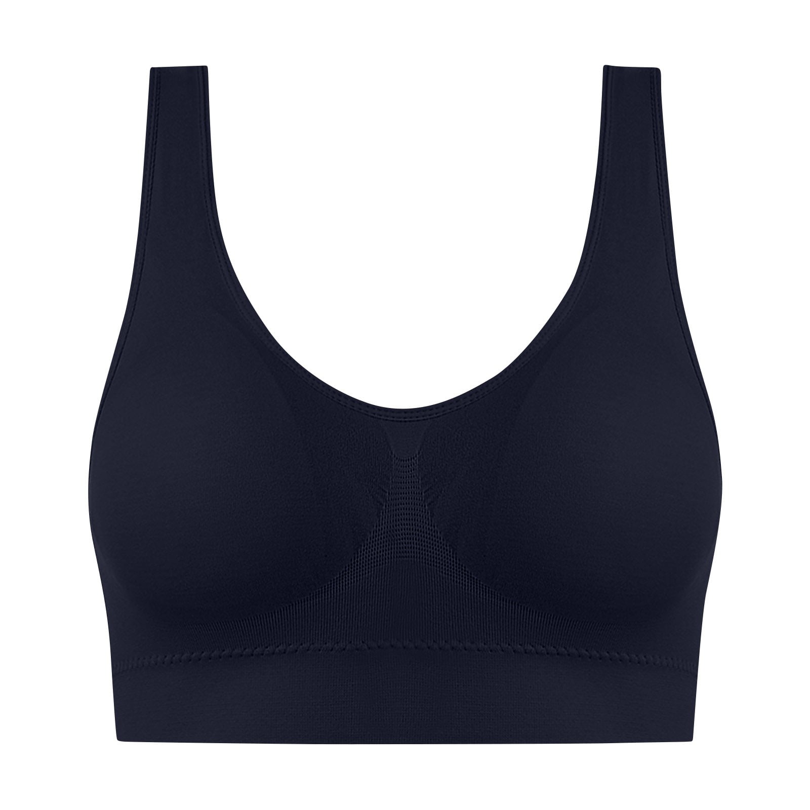 LNWUY Push up Bras for Women Solid Color Seamless Breathable ...