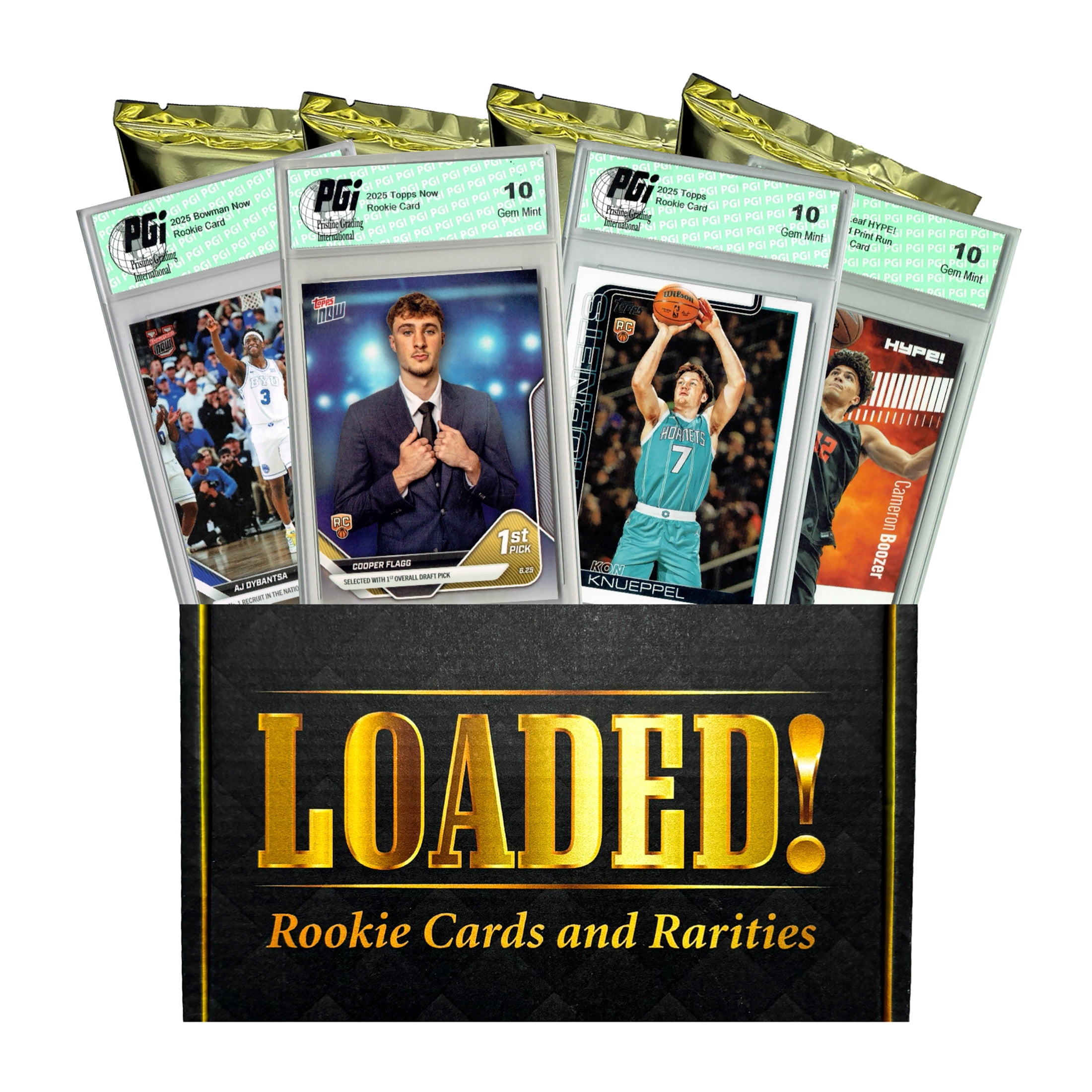 LOADED! 2026 PGI 10 Next Gen Basketball Collector's Box: 4 NIL/NBA ...