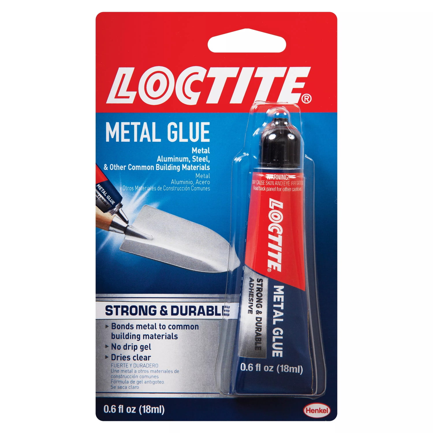 Loctite Metal Glue, Pack of 1, Clear 0.60 fl oz Tube - Walmart.com
