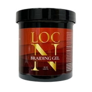 LOC N GEL Hair Care Twist Braids Wave Edge Gel, Extra Hold with Aloe ...