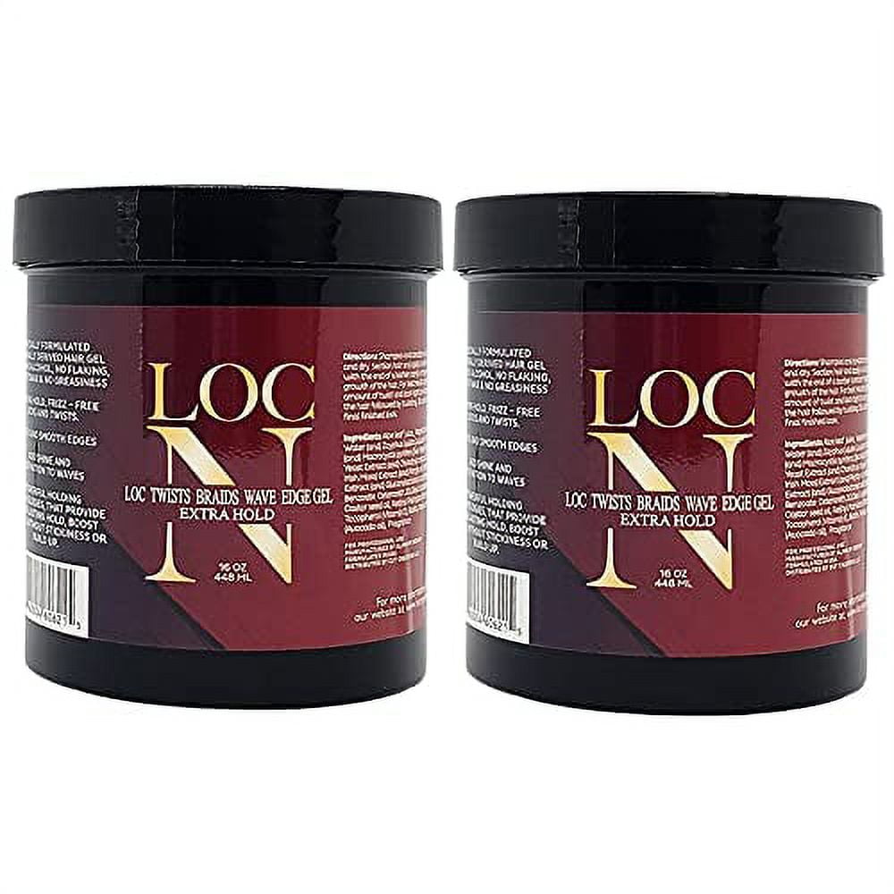 LOC N EDGE GEL EXTRA HOLD 16 Oz."Pack of 2" - Walmart.com