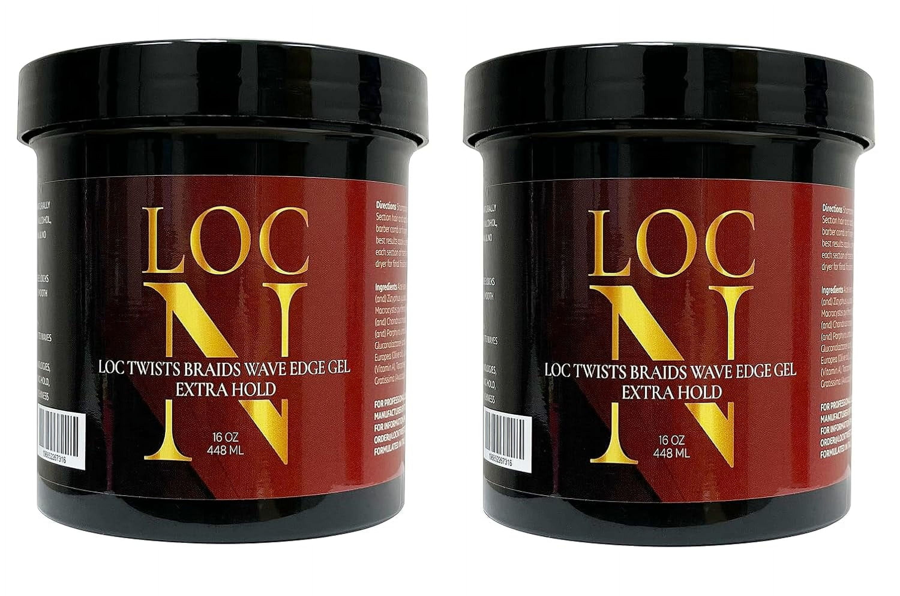 LOC N EDGE GEL EXTRA HOLD 16 Oz."Pack of 2" - Walmart.com