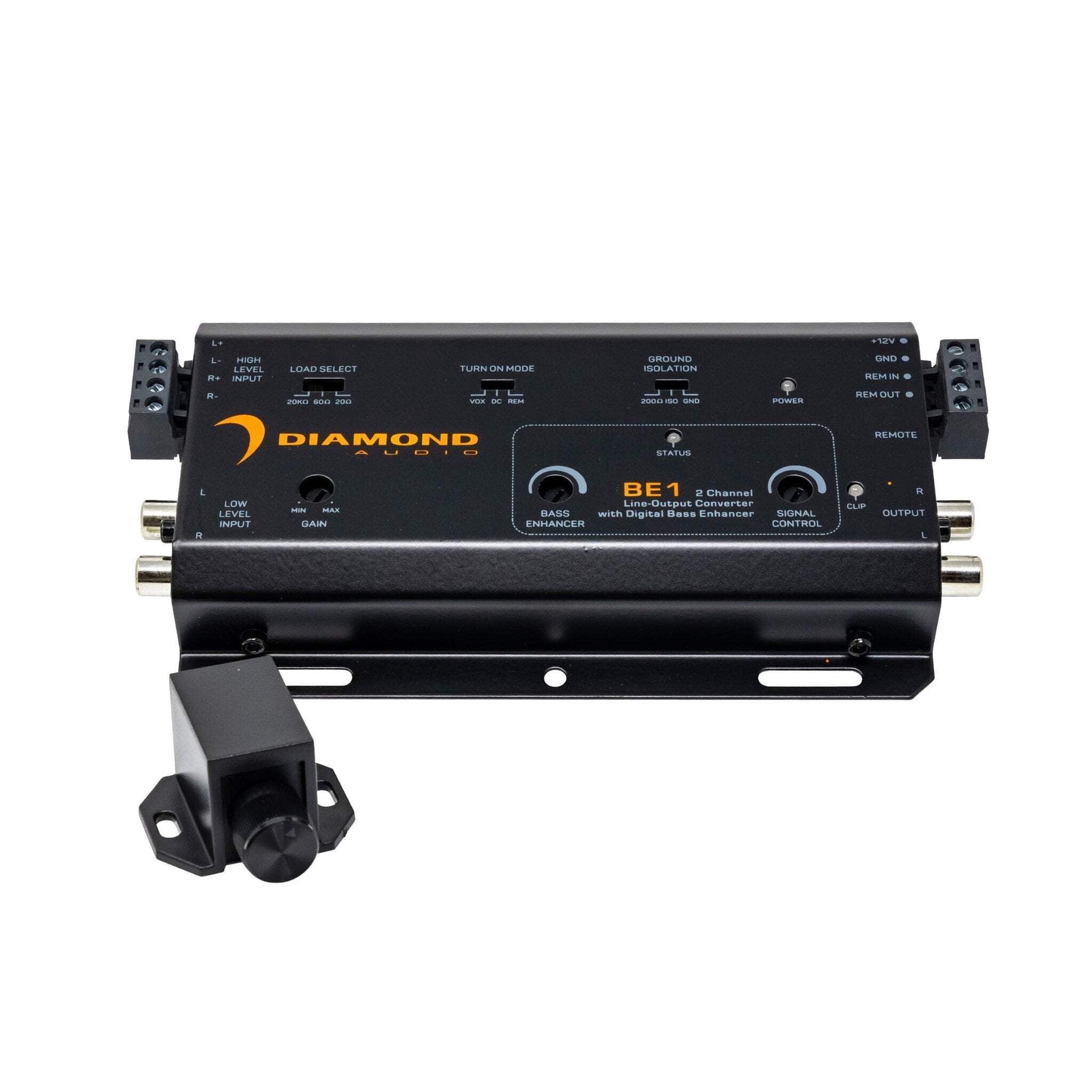 2-Channel LOC Series Line-Output Converter W/Digital Bass Enhancer ...