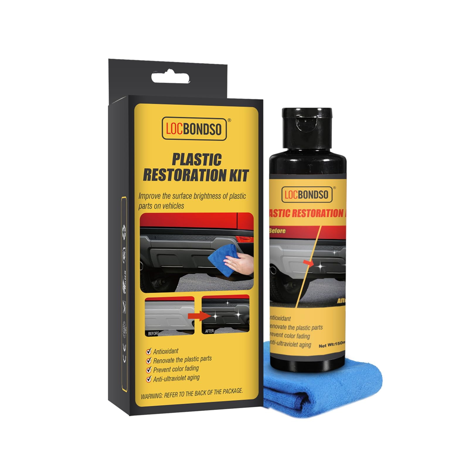 LOCBONDSO Plastic Restorer for OIF8 Cars, Back to Plastic Restorer ...