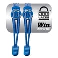 LOCK LACES Shoelaces Elastic No Tie, Royal Blue, 48-Inch - Walmart.com