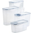 LOCK & LOCK Pantry Container Food Storage Bin, Rectangular, BPA-free ...