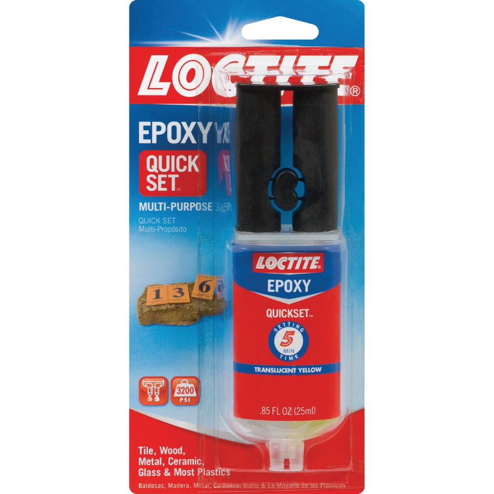 LOCTITE 0.85 Oz. Quick Set Epoxy - Walmart.com