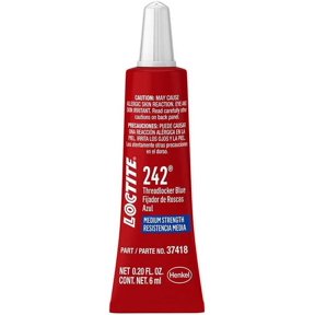 Loctite Threadlocker Blue 242, Medium Strength Seal for Rust and ...